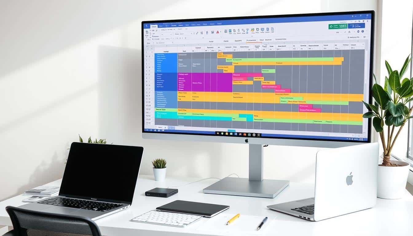 Projektplan 8 Excel Vorlage kostenlos downloaden