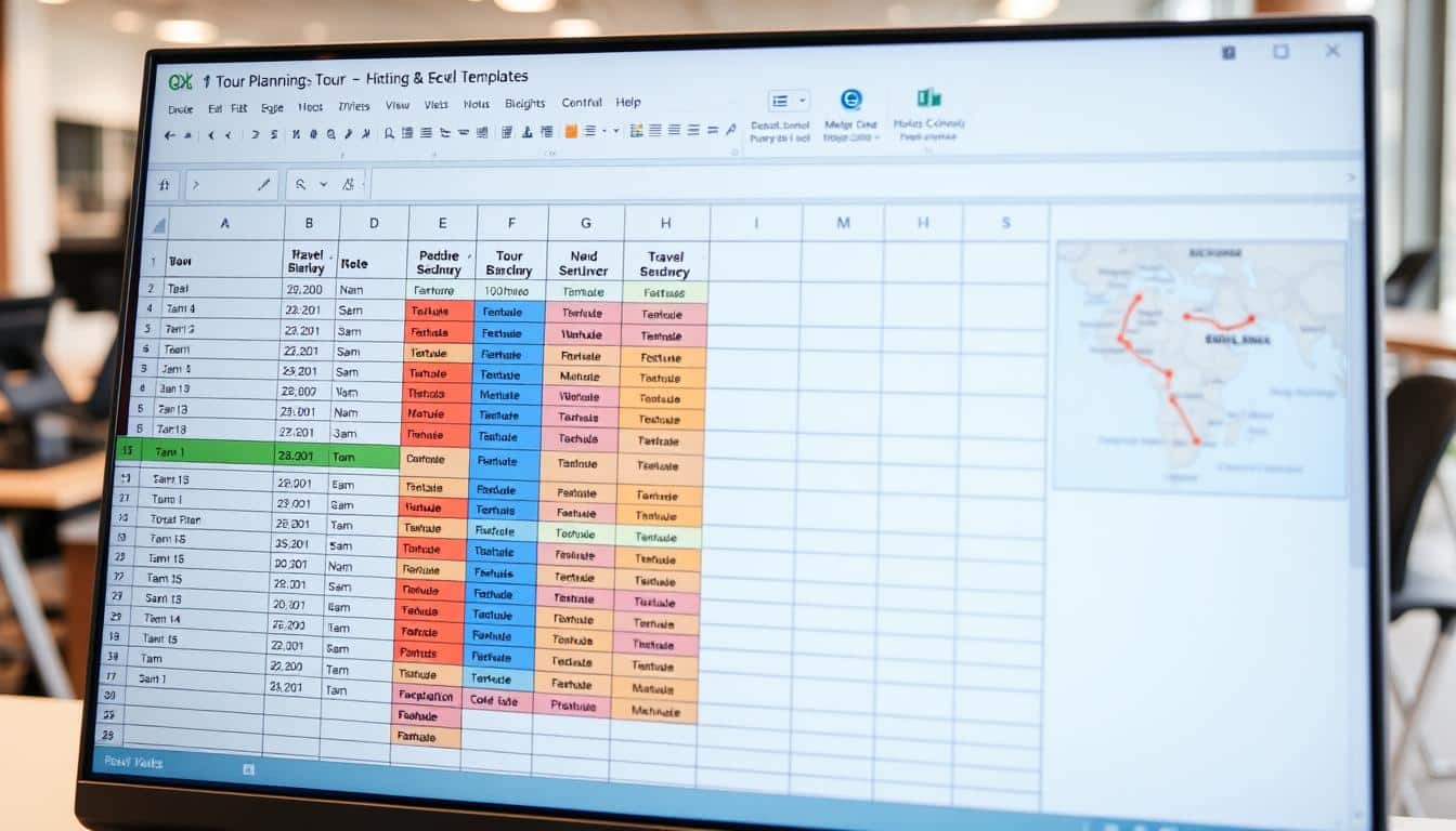 Tourenplanung Excel Vorlage Kostenlos