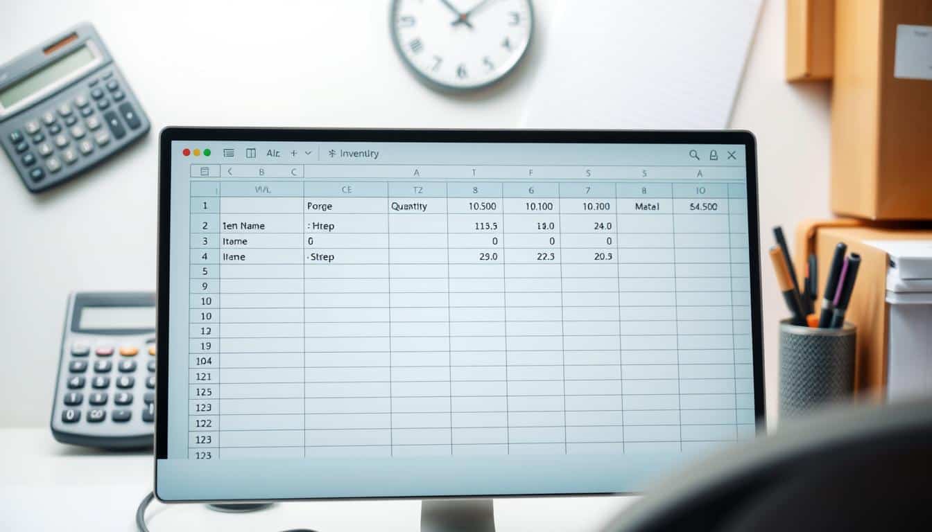 Inventarliste Excel Vorlage kostenlos downloaden
