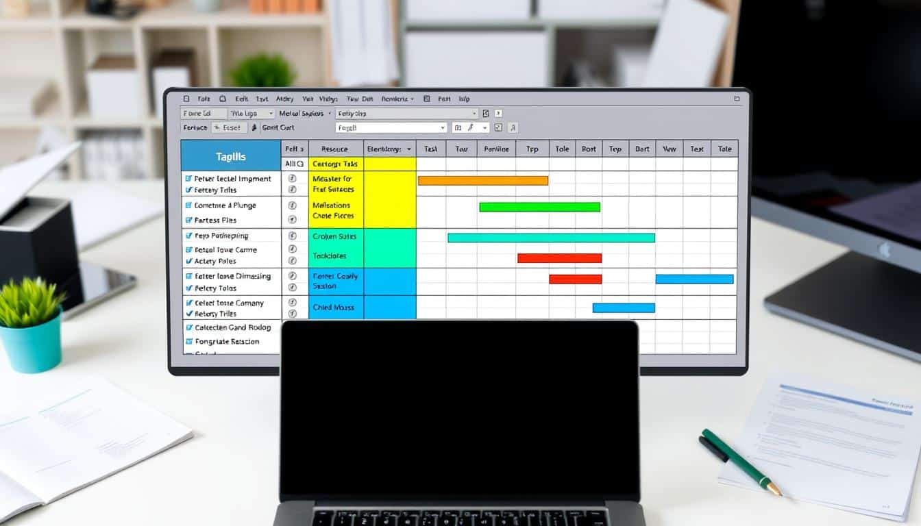 Projektplan Excel Vorlage kostenlos downloaden