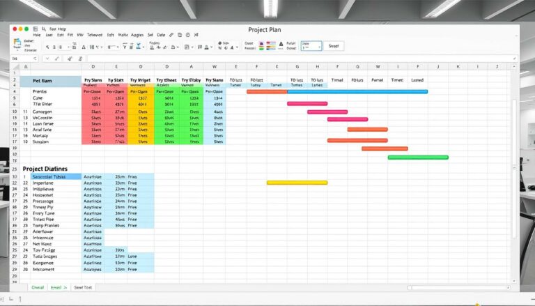 Projektplan Excel Vorlage kostenlos downloaden