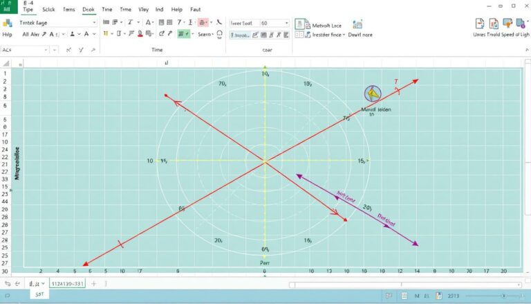 Netzdiagramm Excel Vorlage kostenlos downloaden