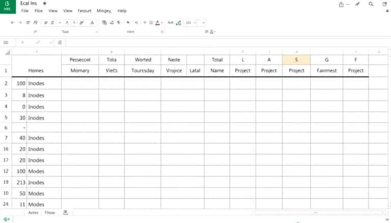 Jahresplaner Excel Vorlage kostenlos downloaden