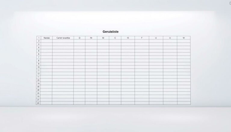 Pendenzenliste Excel Vorlage kostenlos downloaden