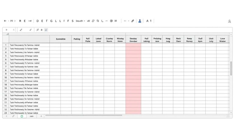 Pendenzenliste Excel Vorlage kostenlos downloaden
